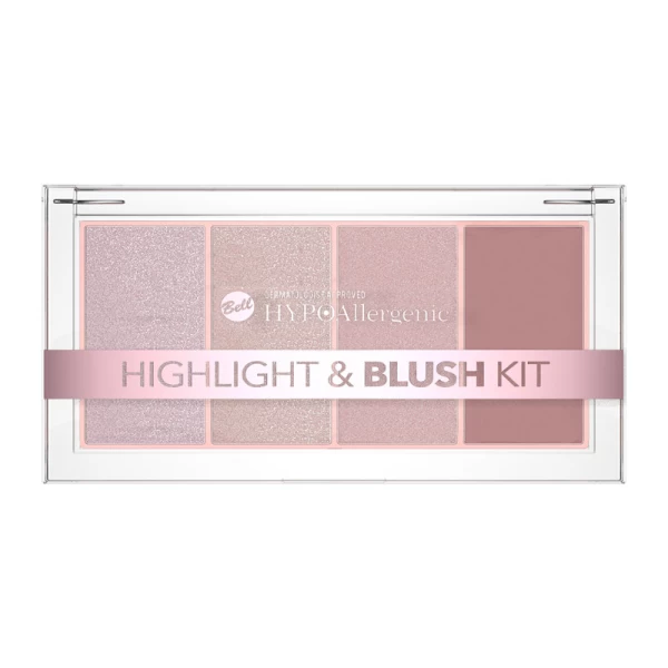 Bell HYPO Highlight & Blush, Set iluminator și blush 01
